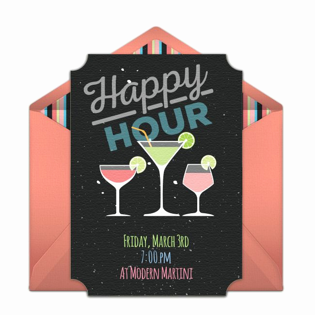 Happy Hour Invitation Email