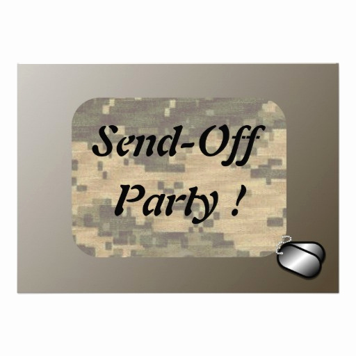 Send Off Party Invitation Collegio Sanlorenzo Template